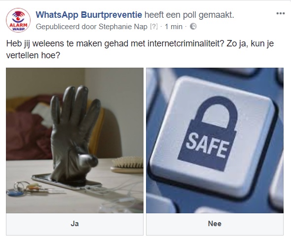 Heb jij weleens te maken gehad met internetcriminaliteit? - BPV de Ploeg